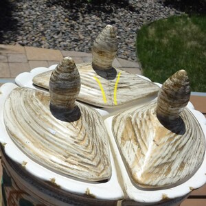 CANISTER SET ~ Three Piece on Lazy Susan, Vintage - Etsy