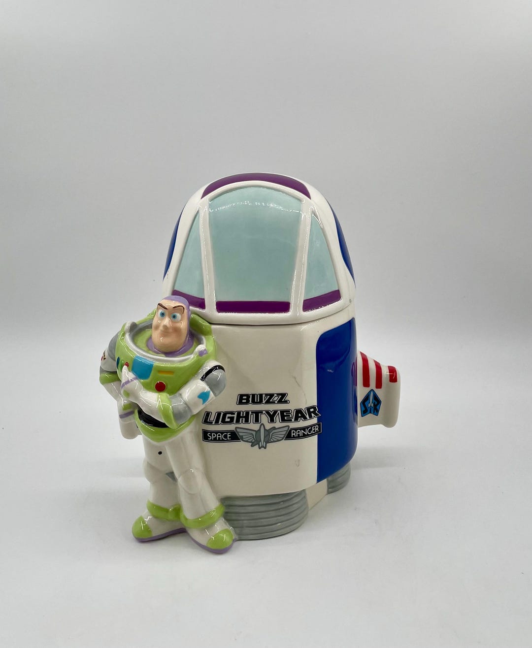 COOKIE JAR * BUZZ Lightyear, Disney Pixar, Rare - Etsy
