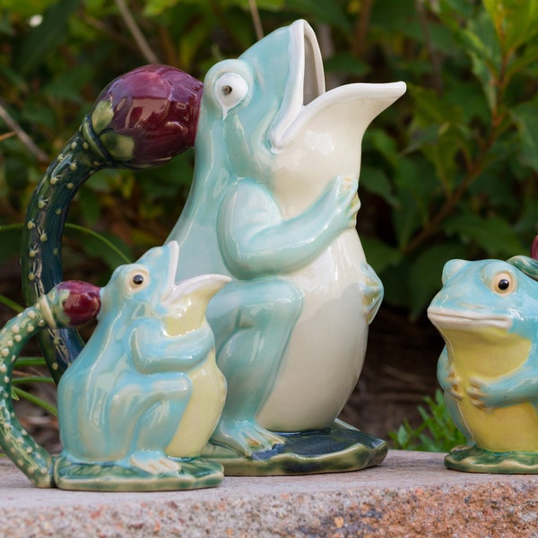 Frog Pitcher - Etsy