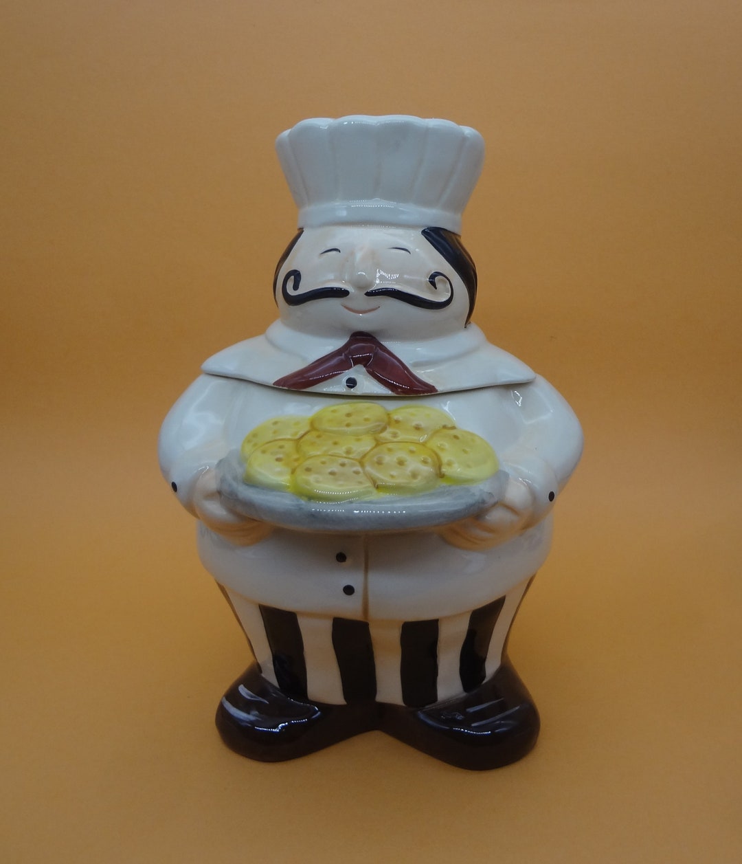 COOKIE JAR ~~ Little Chef, the Casual Chef - Etsy