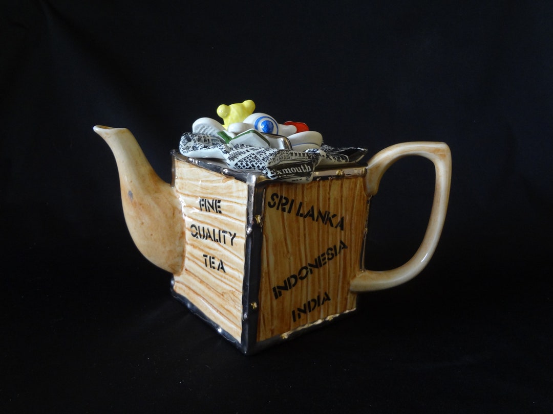 TEAPOT ~~ Packing Crate, 1988 Tea Council Collection, South West ...