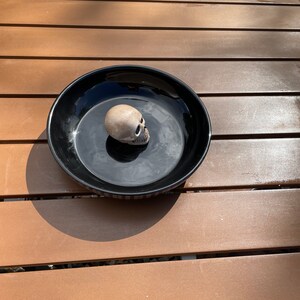 Candy Dish - Skull, Skeleton, Black Dish, Halloween - Etsy