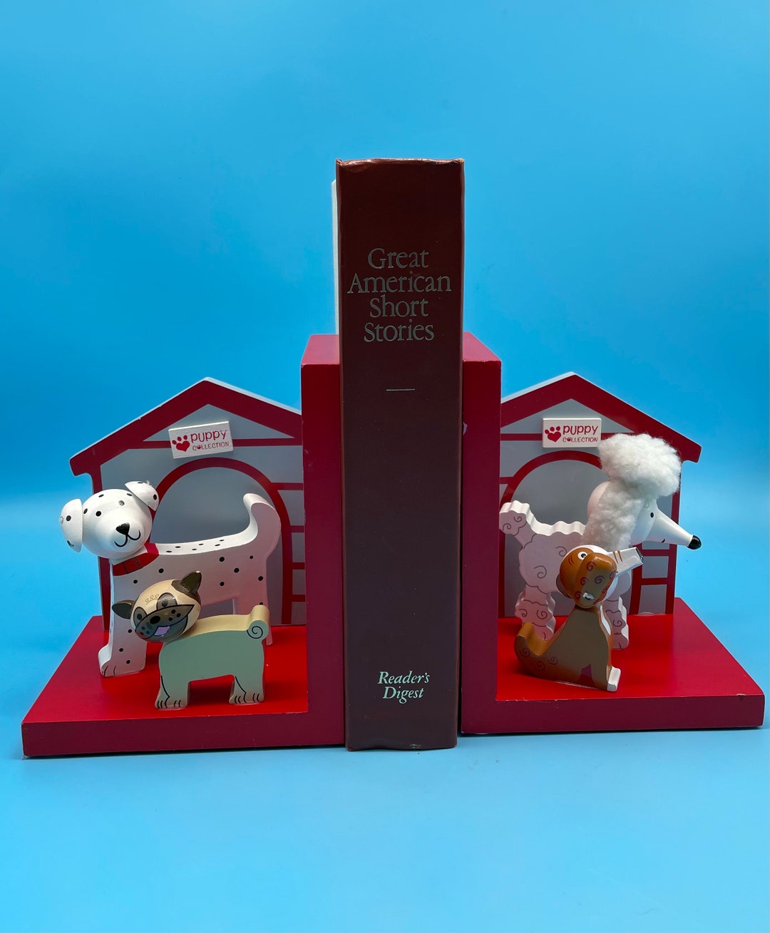 BOOKENDS ~~ Puppy Collection - Etsy