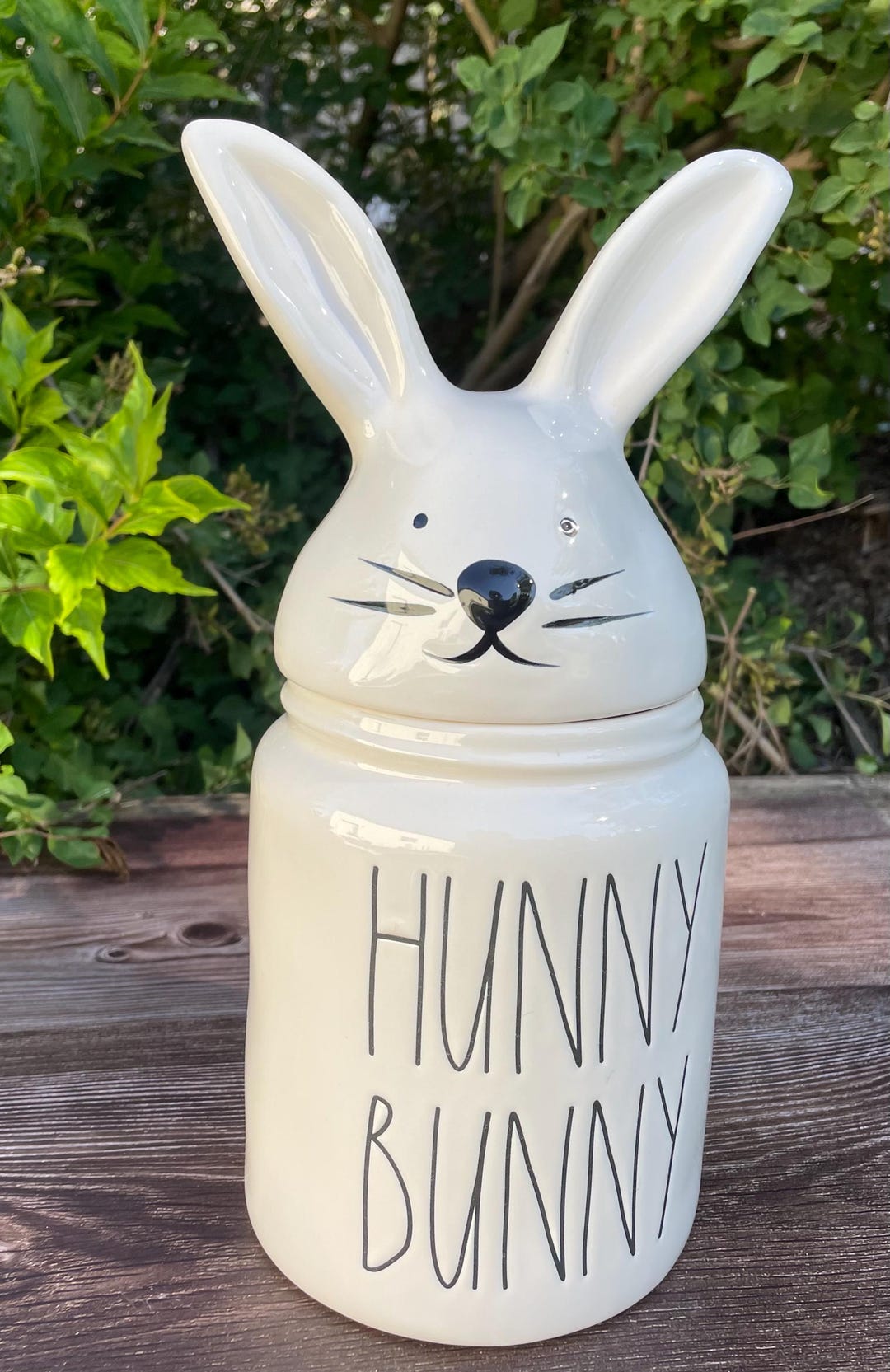COOKIE JAR ~~ RABBIT, Rae Dunn, Canister - Etsy