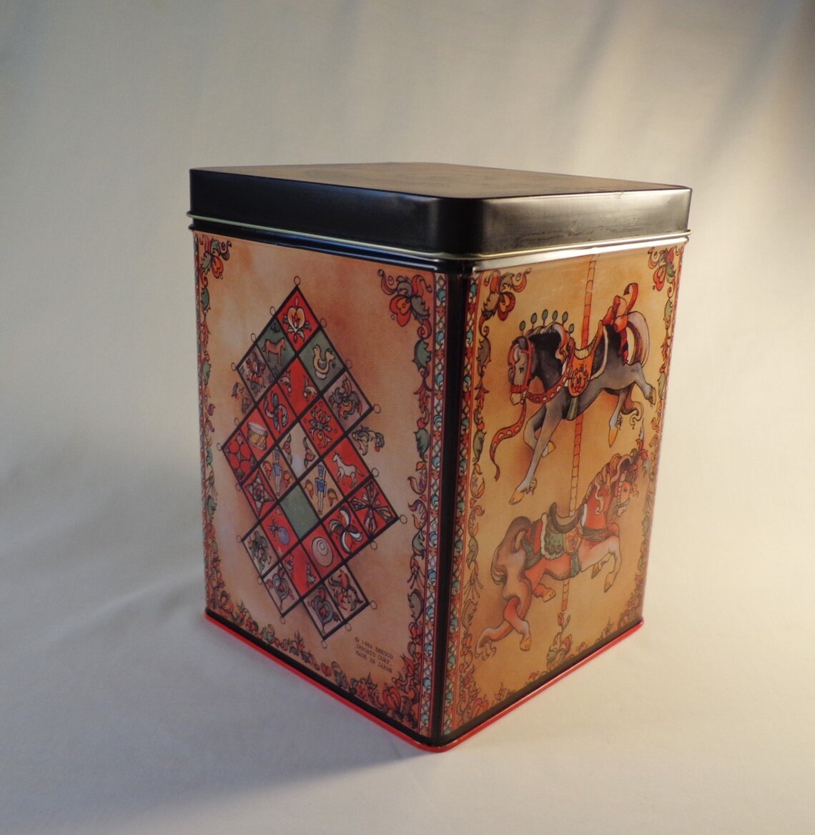 TIN Decorative Storage Container Kitchen Storage Made in - Etsy