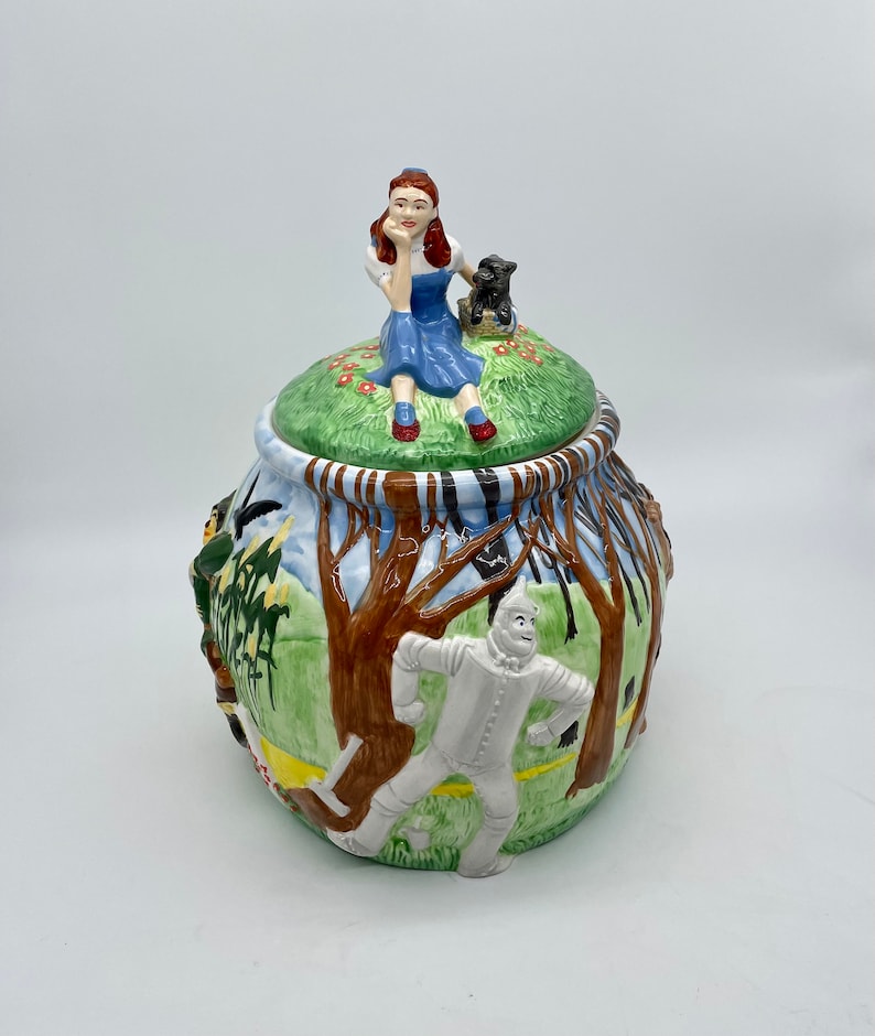 COOKIE JAR * Wizard of Oz, Treasure Craft 2000 - Etsy