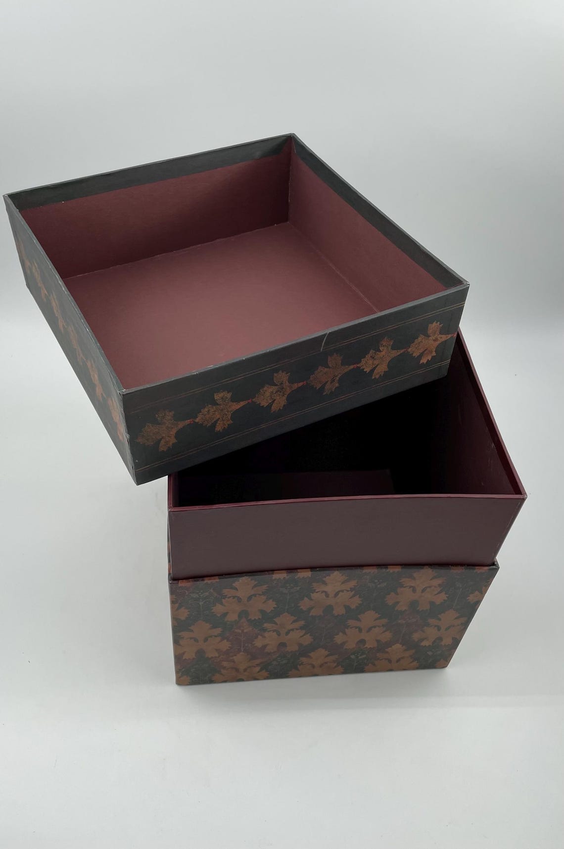 BOXES . Bobs Boxes, Primitive Wallpaper 7 - Etsy