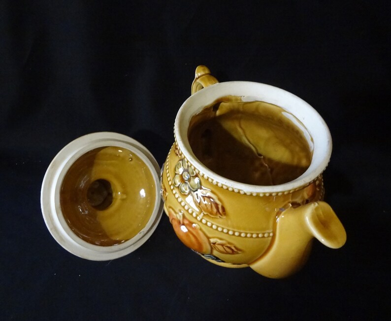 COOKIE JAR TEAPOT W Teapot Lid 1960s Made in Japan - Etsy UK