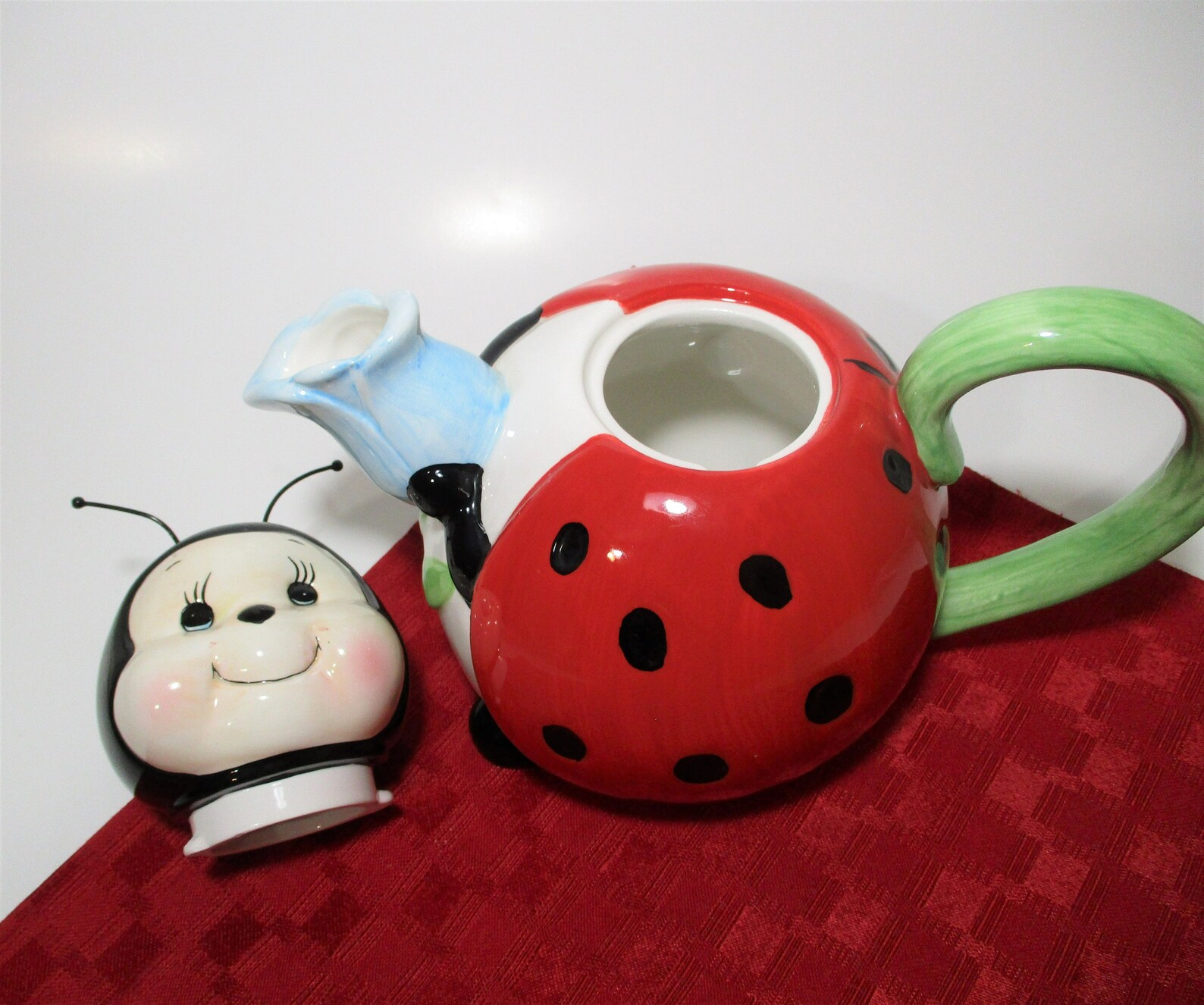 TEAPOT LADYBUG Burton & Burton - Etsy