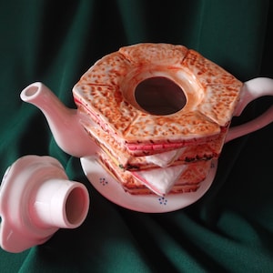 TEAPOT ~ Tea Time and Sandwich, Tony Carter, Made in England, Hard to ...