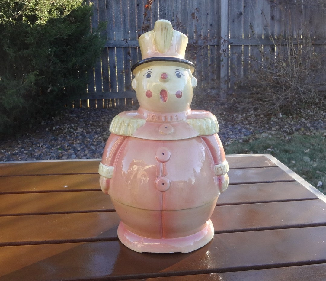 COOKIE JAR ~~ Toy Soldier, Vintage by Classics by Block, Rare - Etsy