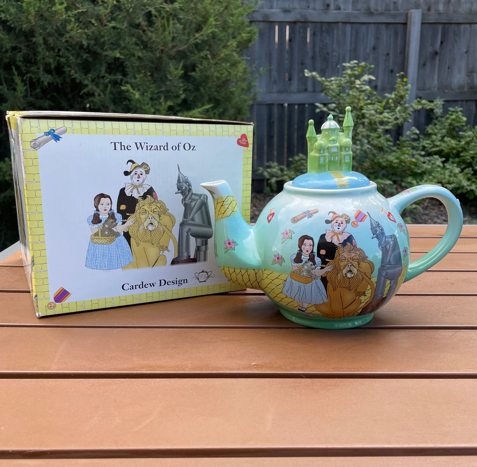 TEAPOT Wizard of Oz Paul Cardew Made in England Boxed - Etsy