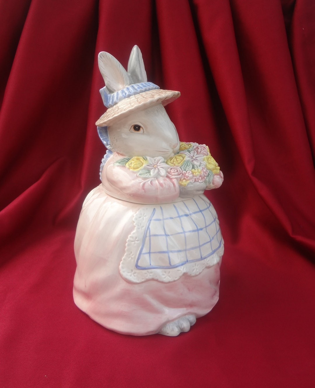 COOKIE JAR * Bunny Rabbit, Fitz and Floyd, 1989 - Etsy