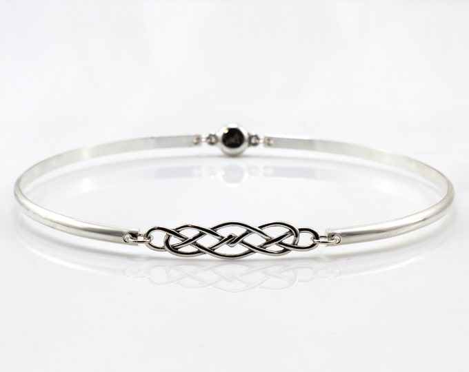 Discreet Slave Day Collar Sterling Silver W/ Celtic Knot & - Etsy