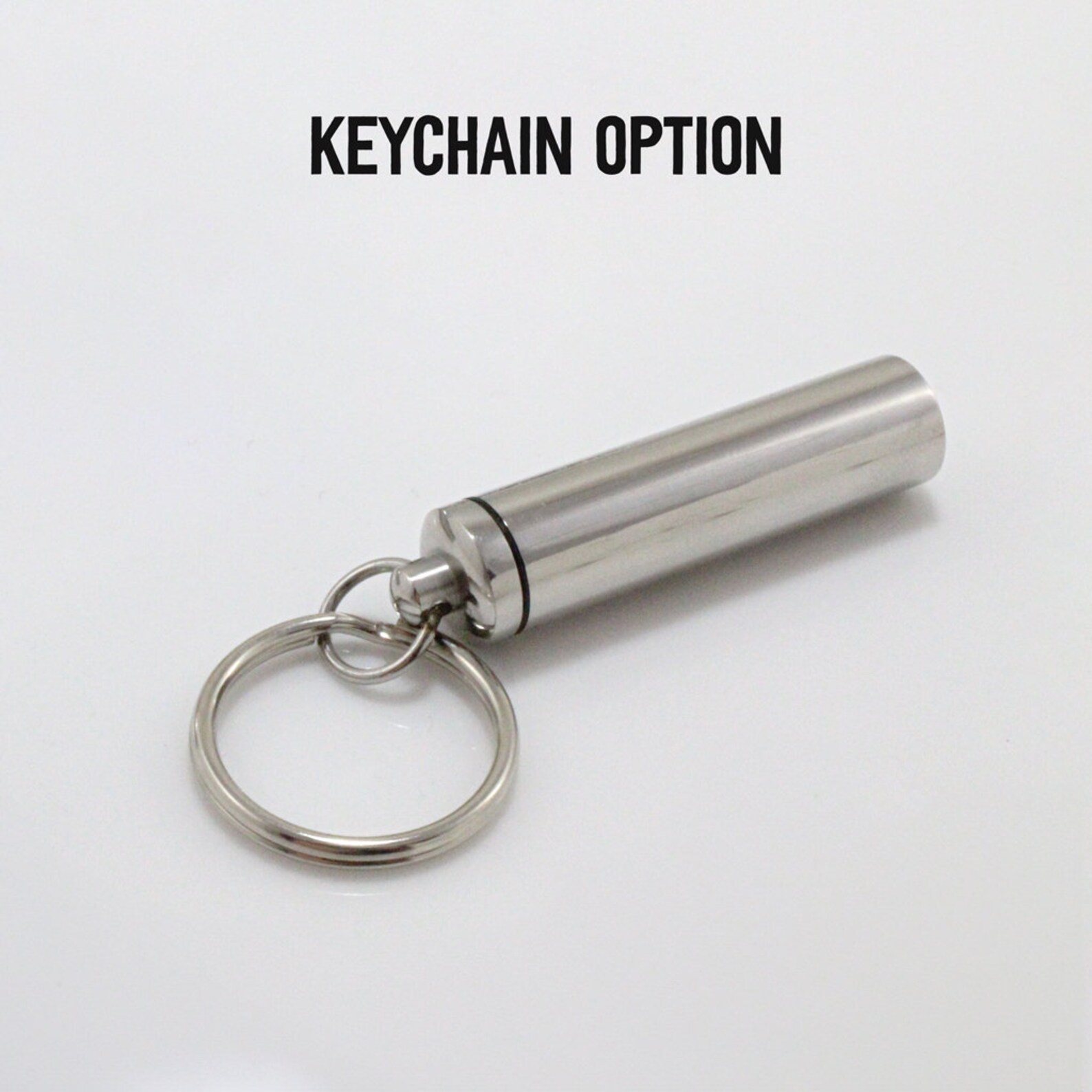 Stainless Steel Hidden Allen Key Tube Pendant With Choice of Necklace ...