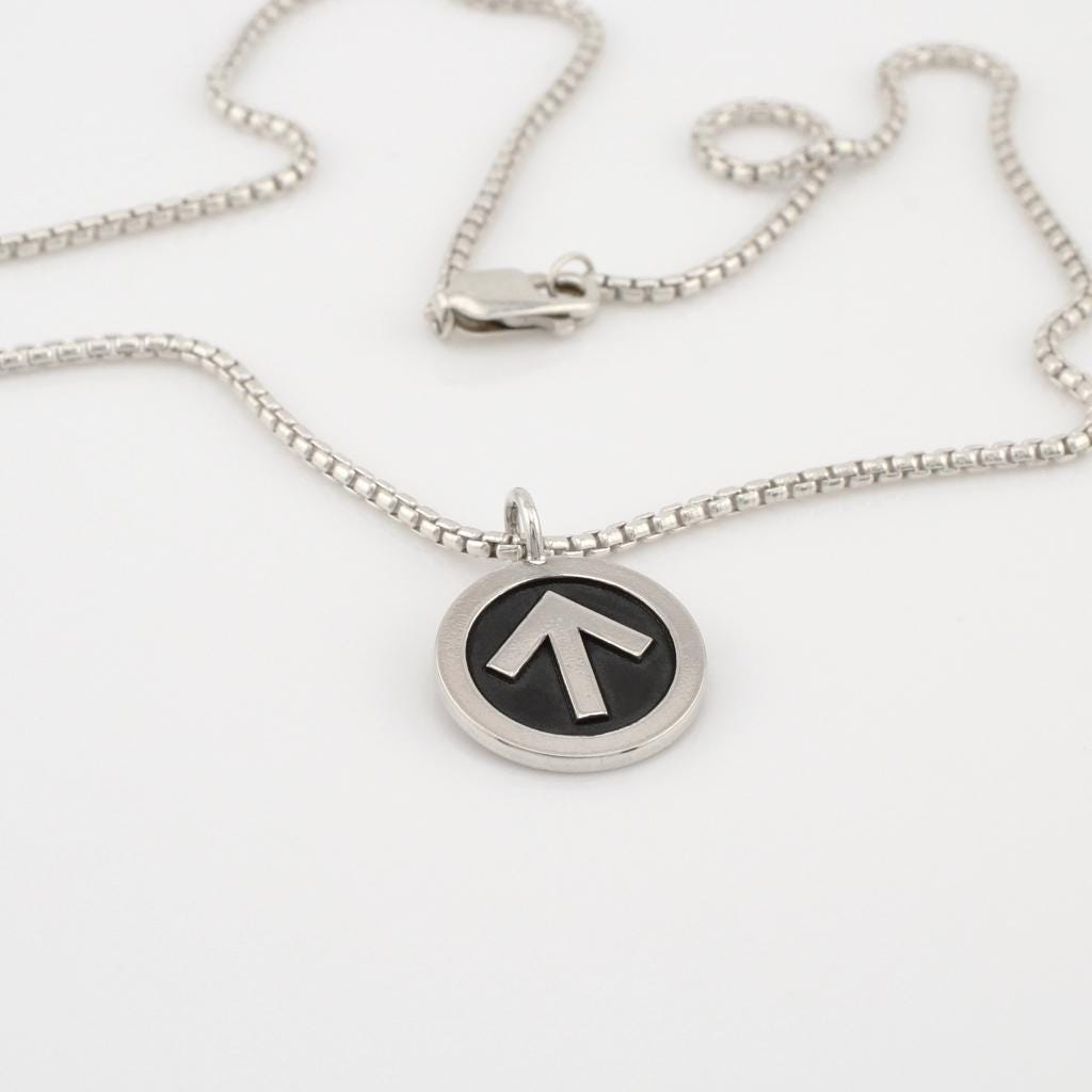 Sterling Silver Owned Submissive Male Ownership Icon Pendant on Box ...