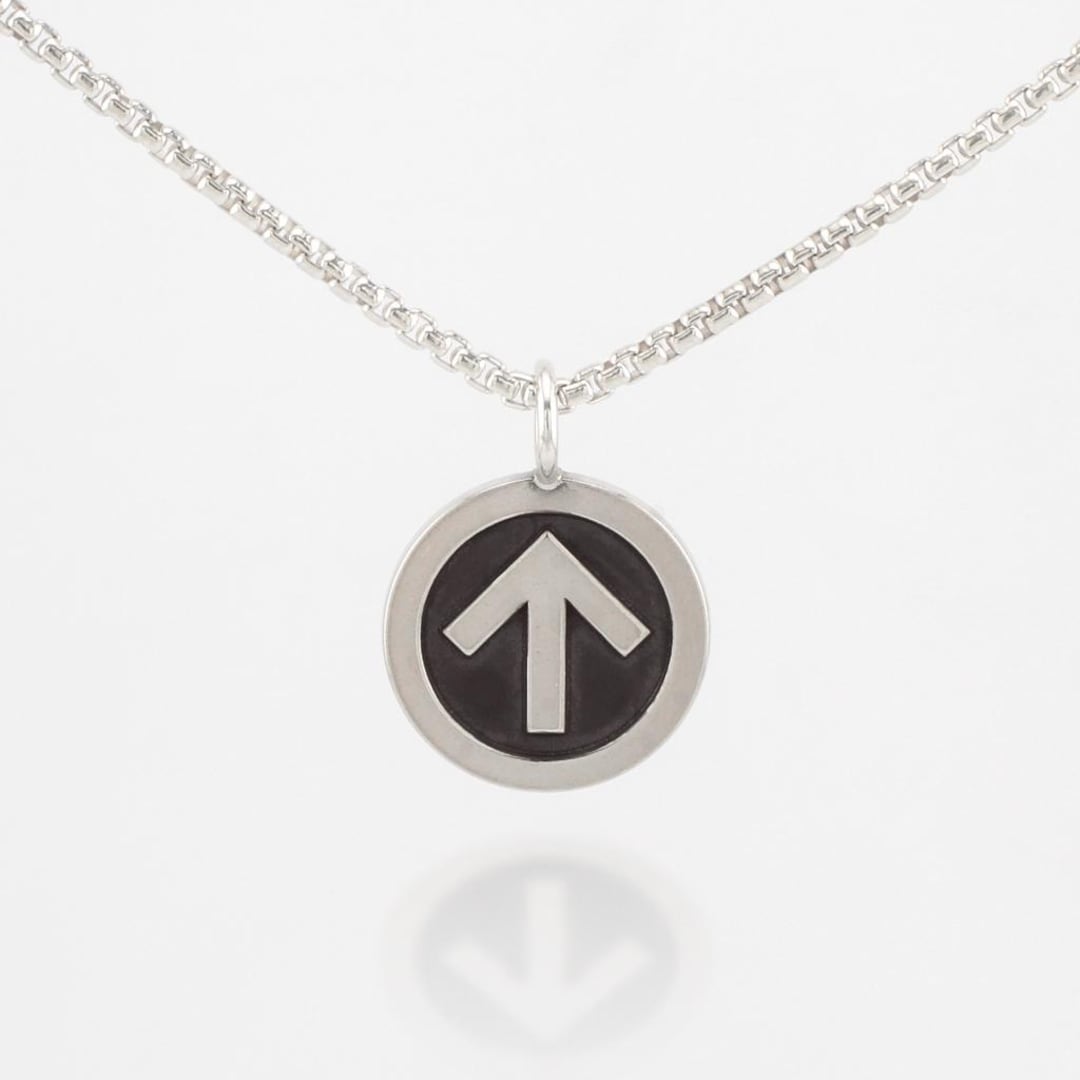 Sterling Silver Owned Submissive Male Ownership Icon Pendant on Box ...