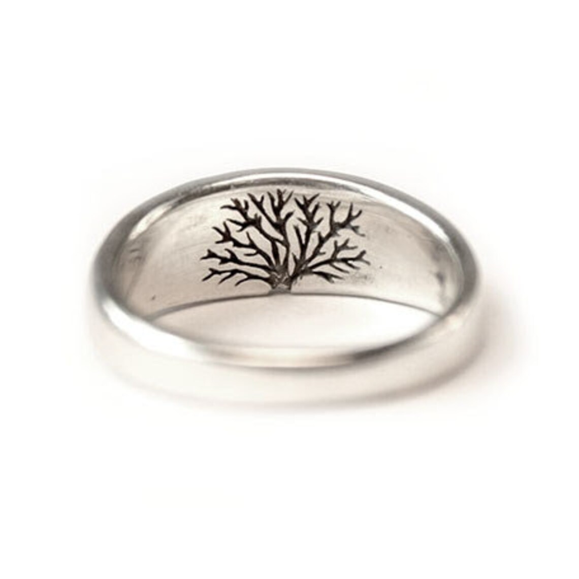 Tree of Life Ring. Men's Wedding Ring. Tree of Life Wedding Set. Unique ...