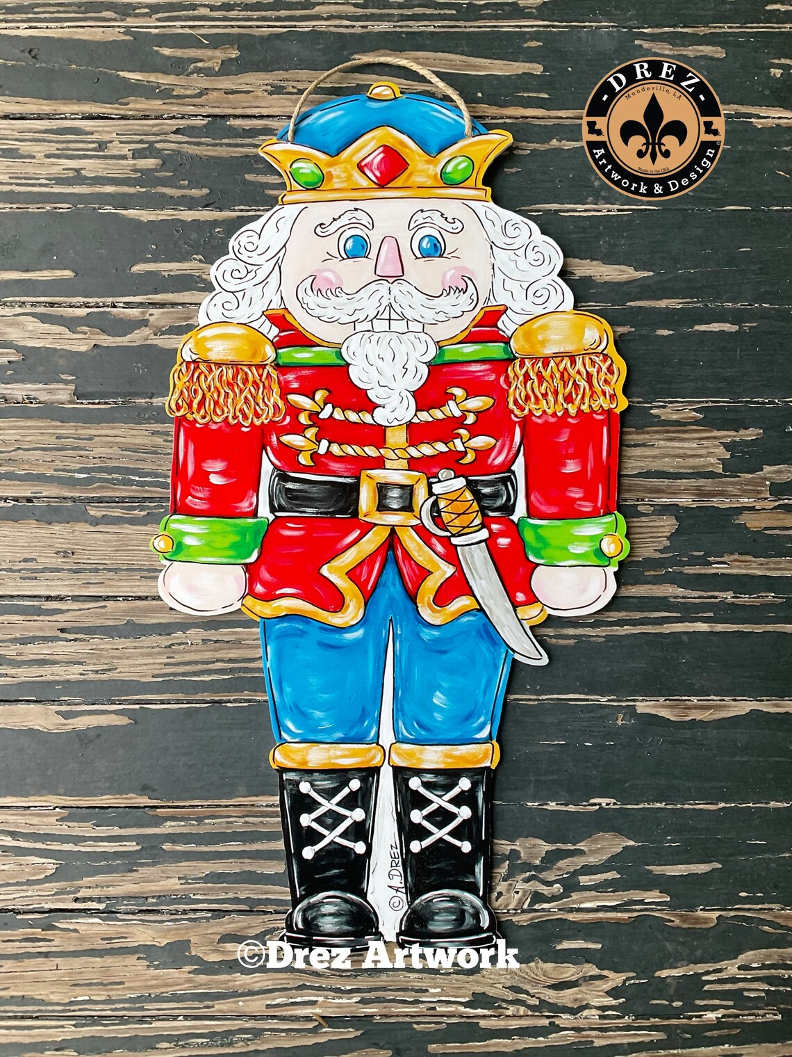 Nutcracker Door Hanger Christmas Holiday Ballet Door - Etsy