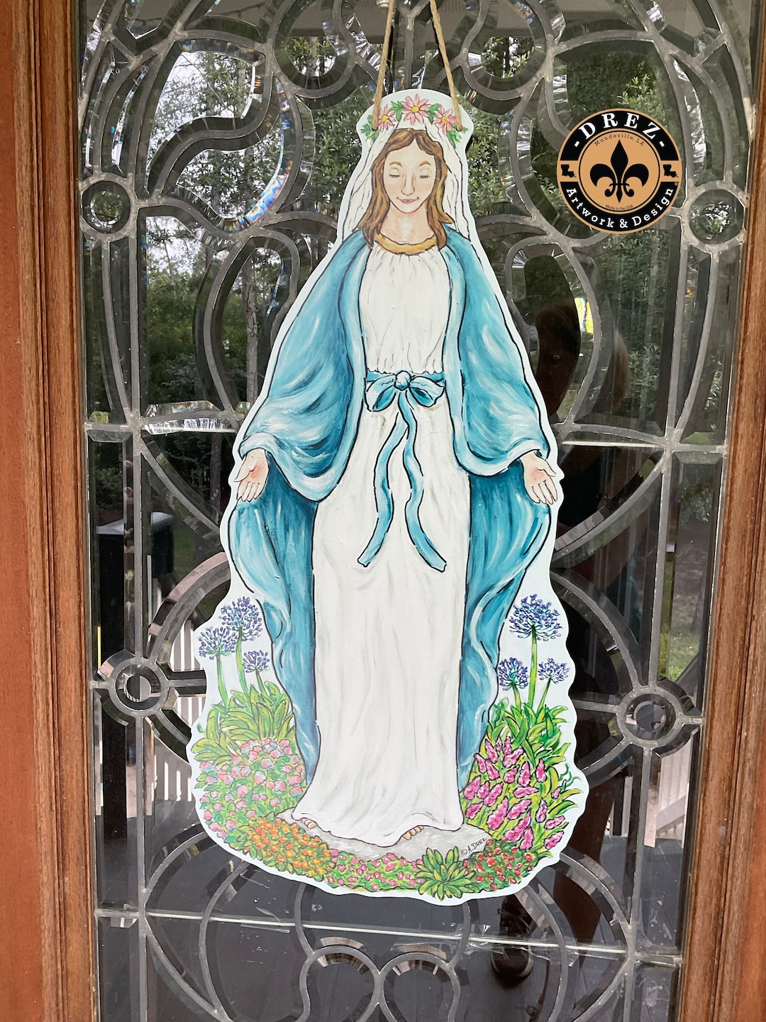 Blessed Mother Door Hanger,catholic, Christian, Mary, Wholesale Avail ...
