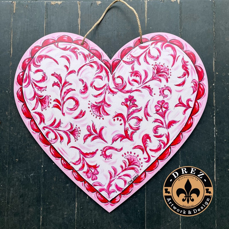 Heart Door Hanger - Etsy