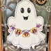 Ghost Door Hanger, Cute Ghost, Halloween Door Decor, Fall, Trick or ...
