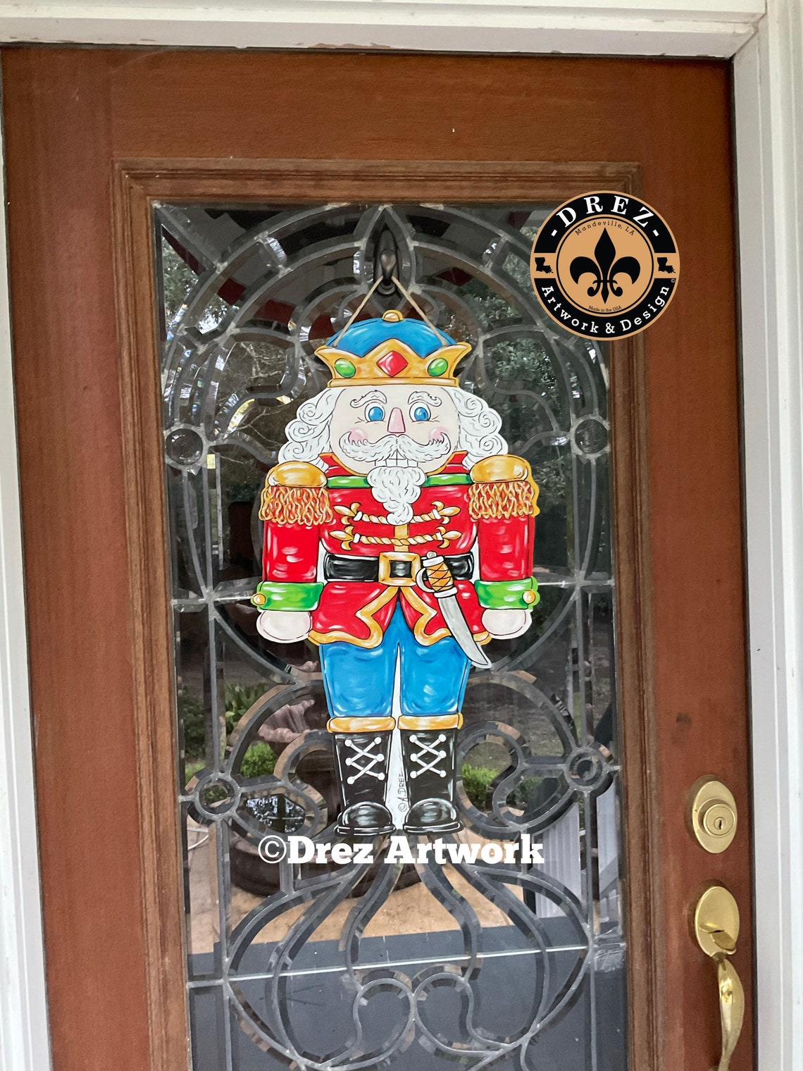 Nutcracker Door Hanger Christmas Holiday Ballet Door - Etsy