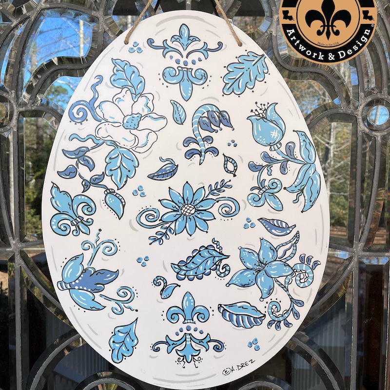 Spring Door Hanger - Etsy