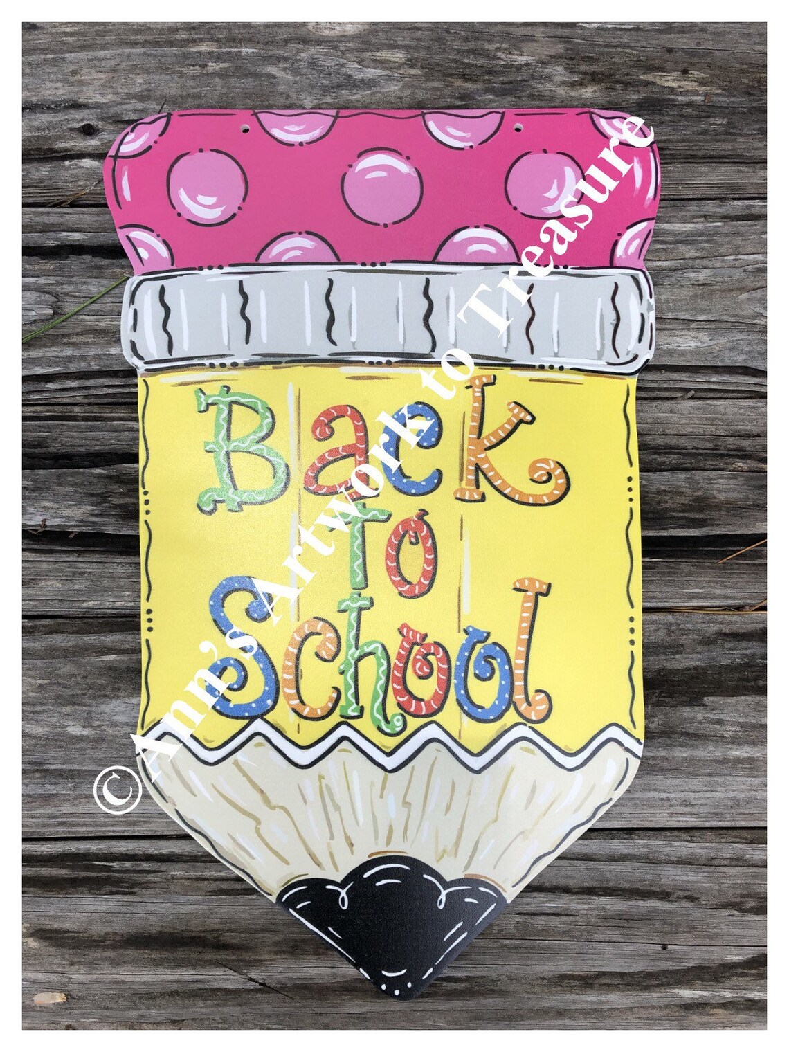 Pencil Door Hanger Back to School School Days Teacher Gift - Etsy