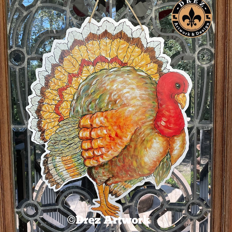 Thanksgiving Door Decor - Etsy