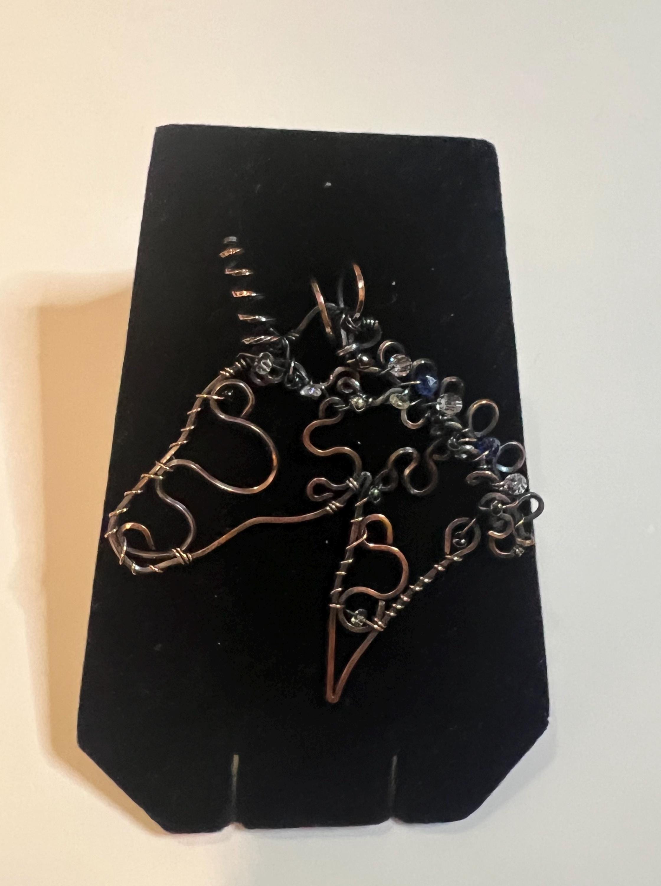 Copper Unicorn Pendant - Etsy