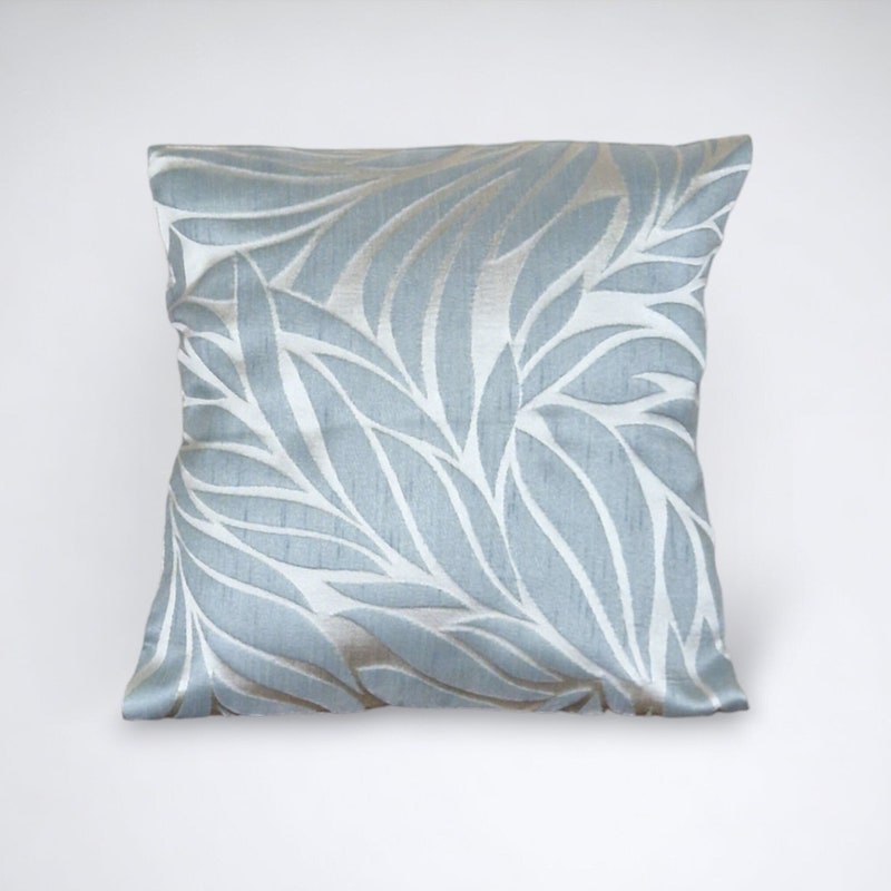 Teal Silver Black Pillow - Etsy UK