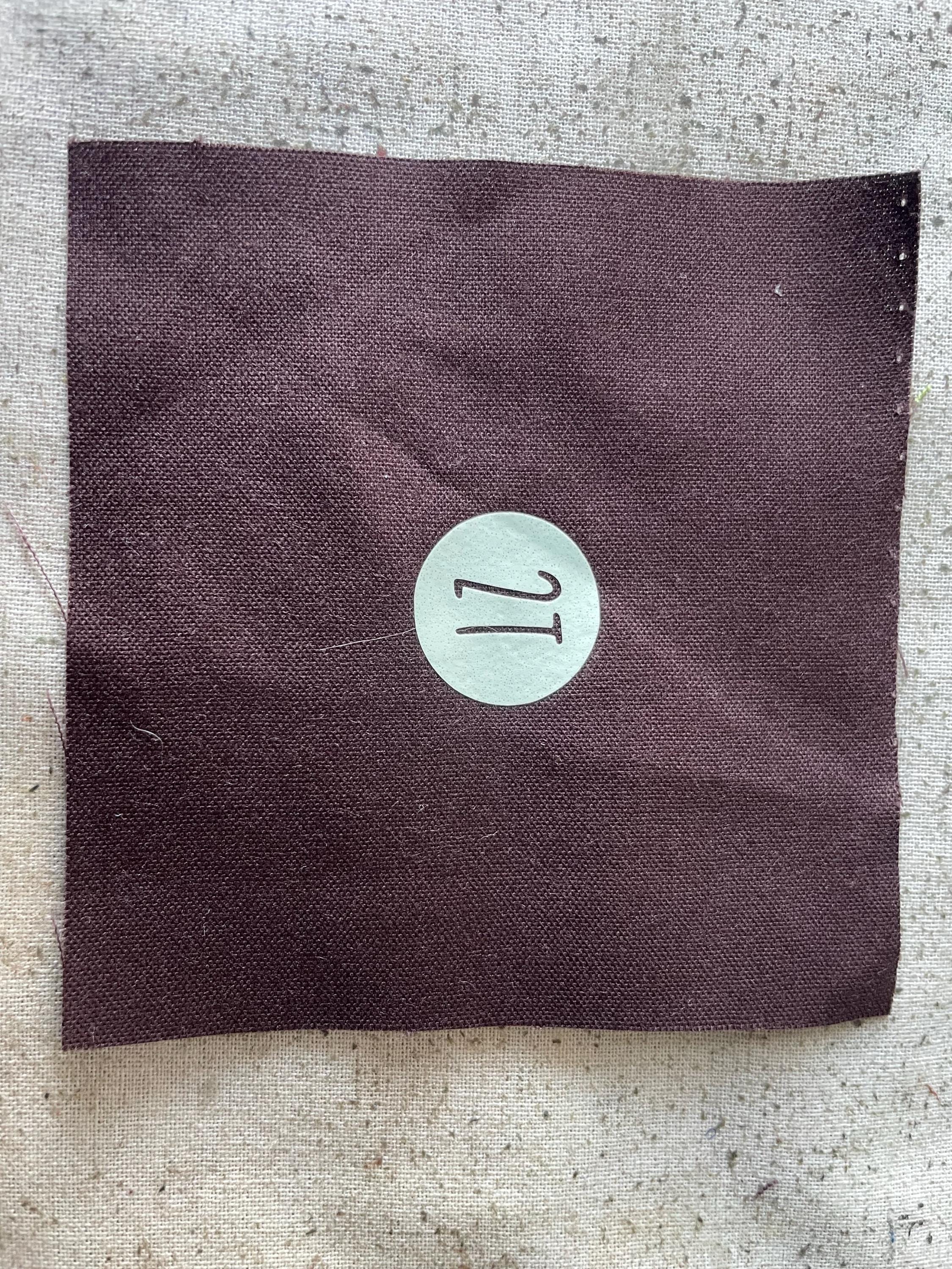 Iron on Size Labels- 1/2" Circle - Etsy