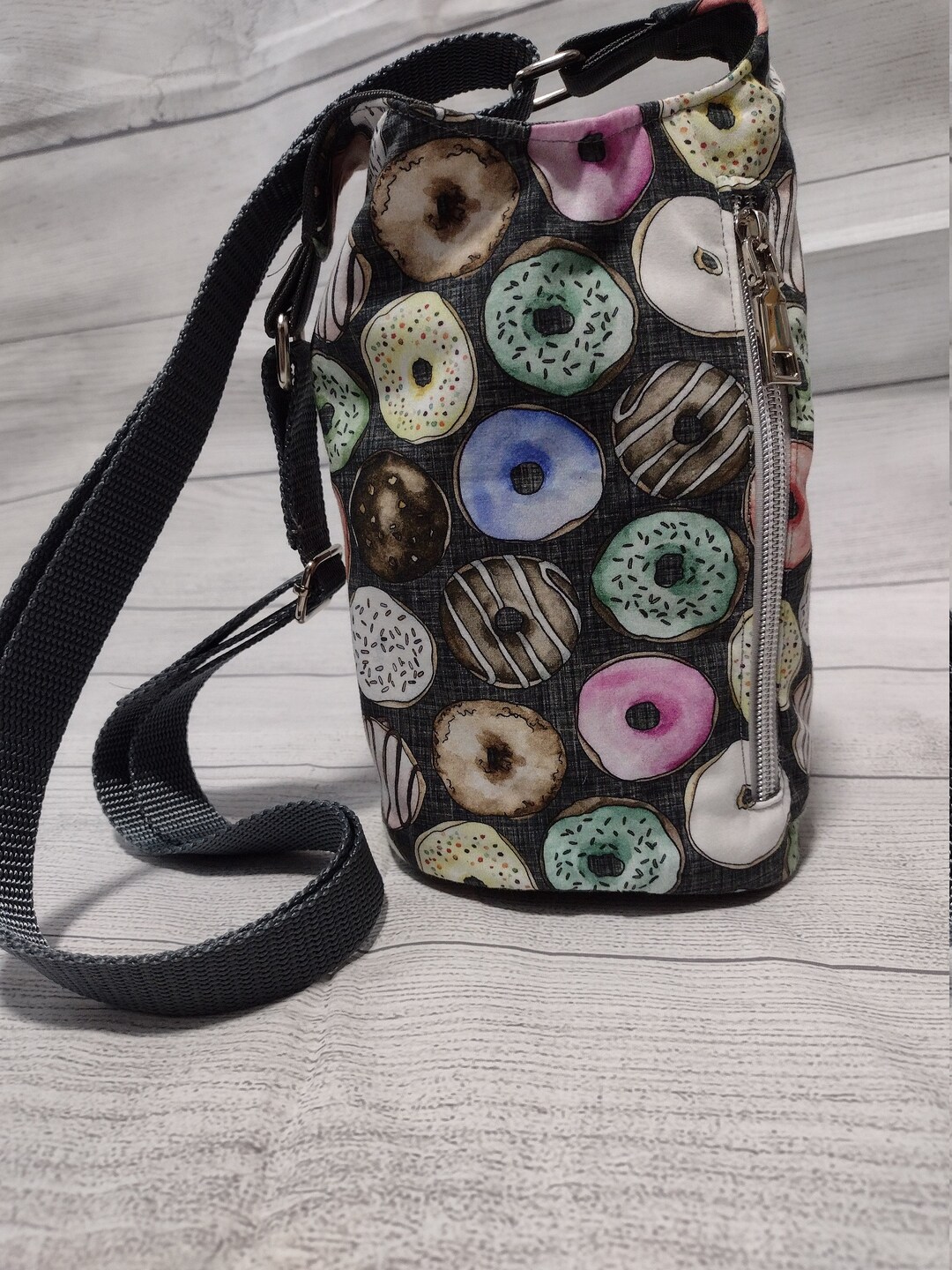 Water Bottle Sling Bag -donuts - Etsy