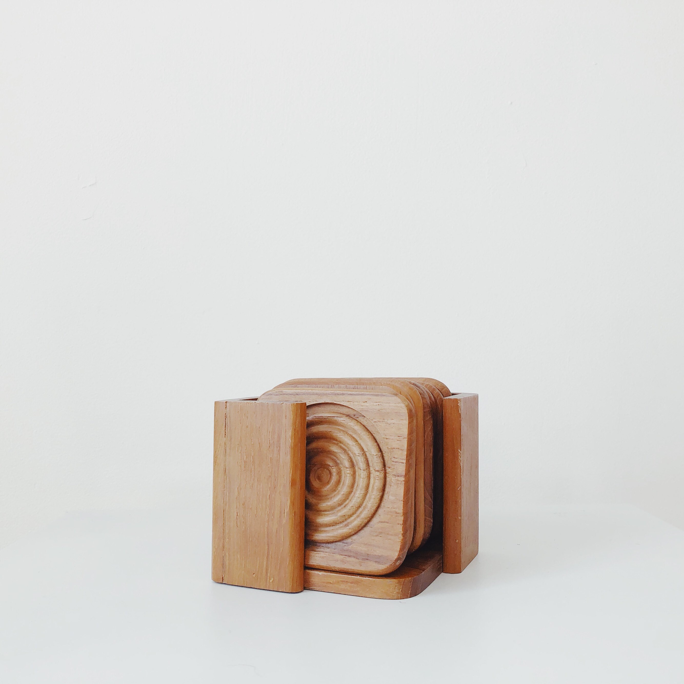 on hold***DO NOT BUY*** teak coasters | mid century modern teak ...