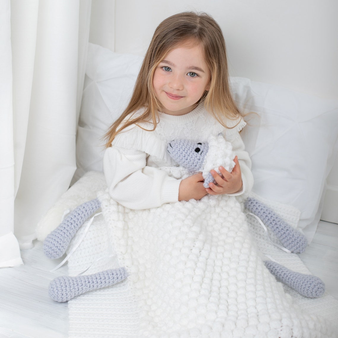 BABY BLANKET Crochet Pattern Pdf ORIGINAL Cuddle and Play - Etsy