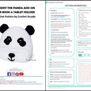 5 Crochet Book and Tablet Holder CROCHET PATTERNS PDF Ebook, Crochet ...