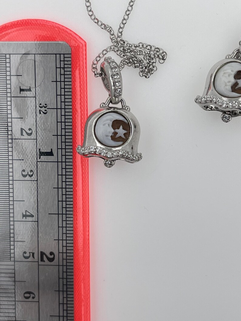 Master Hand-carved Sardonyx Cameo Set in Italian Silver Capri Bell (s) A,B,C - Etsy