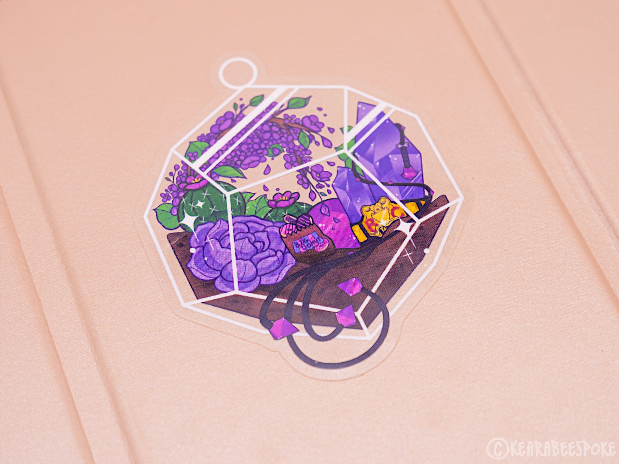 Gem Terrarium Sticker Sheet | Stationary Stickers | Plant Accessories ...