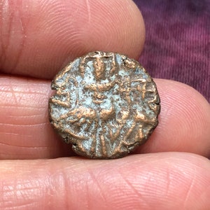 1,100 Year Old Medieval Coin of Raja Sankara Varman, Emperor of Kashmir ...