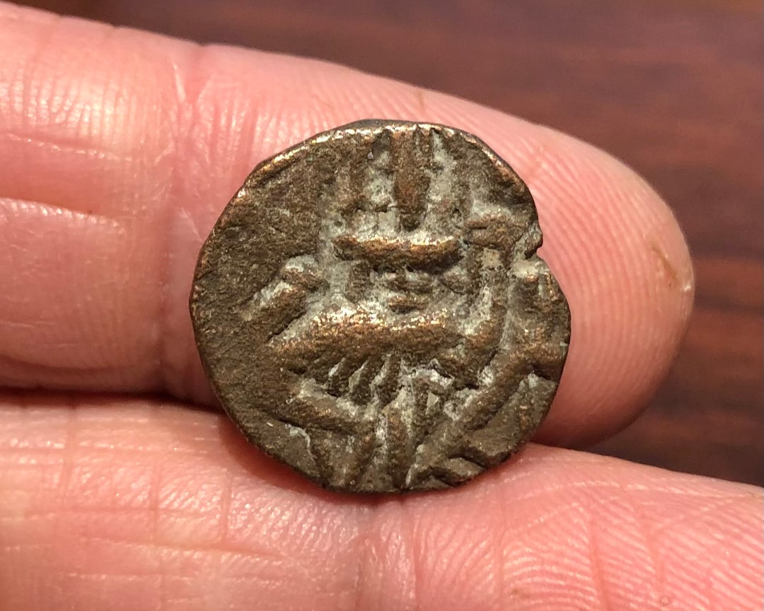 1,100 Year Old Medieval Coin of Raja Sankara Varman, Emperor of Kashmir ...
