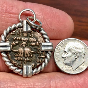 883-902 AD Goddess Lakshmi on 1,100 Year Old Medieval Coin of Raja ...