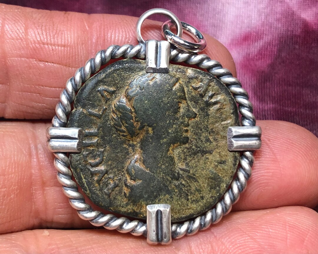 164-166 AD Marcus Aurelius Daughter Empress Lucilla & Goddess Pietas ...