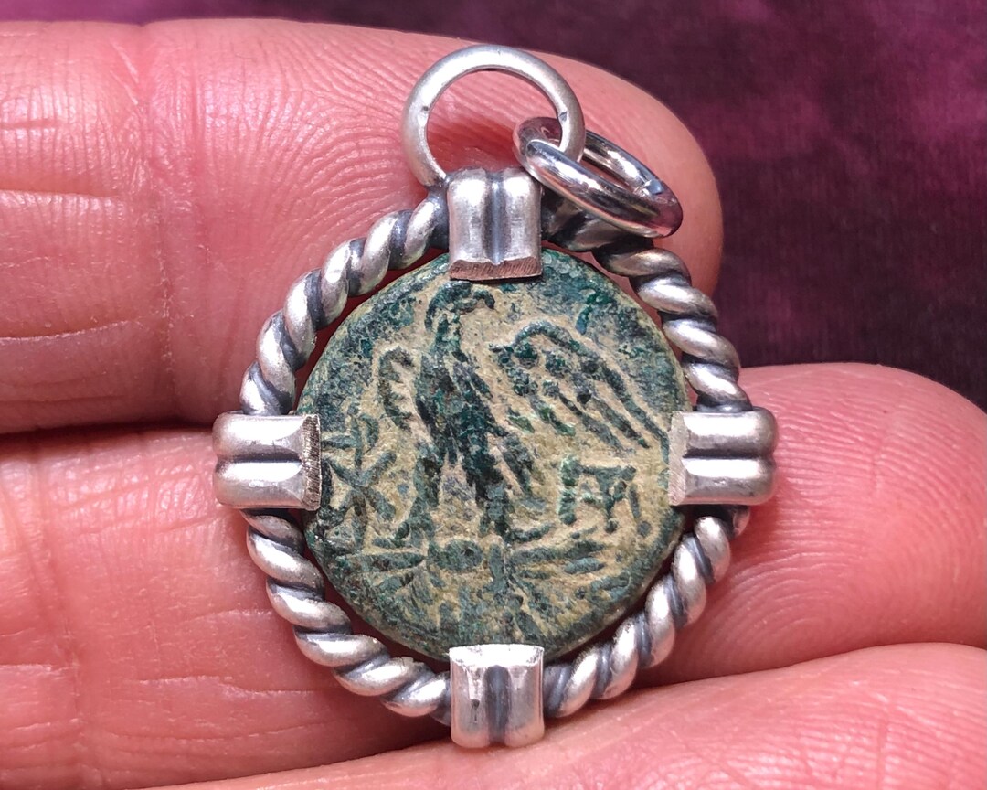 85-65 BC Eagle & God of Weather and Destiny, Original Ancient Greek ...