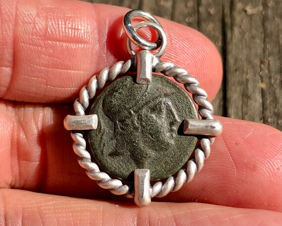 120-63 BC Ares, God of War, ancient Greek bronze coin… - Gem