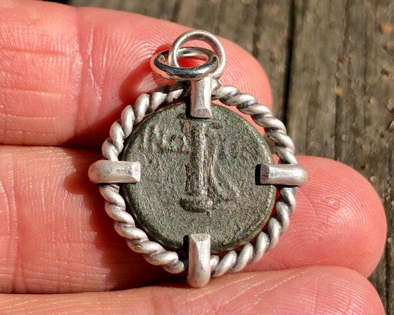 120-63 BC Ares, God of War, ancient Greek bronze coin… - Gem