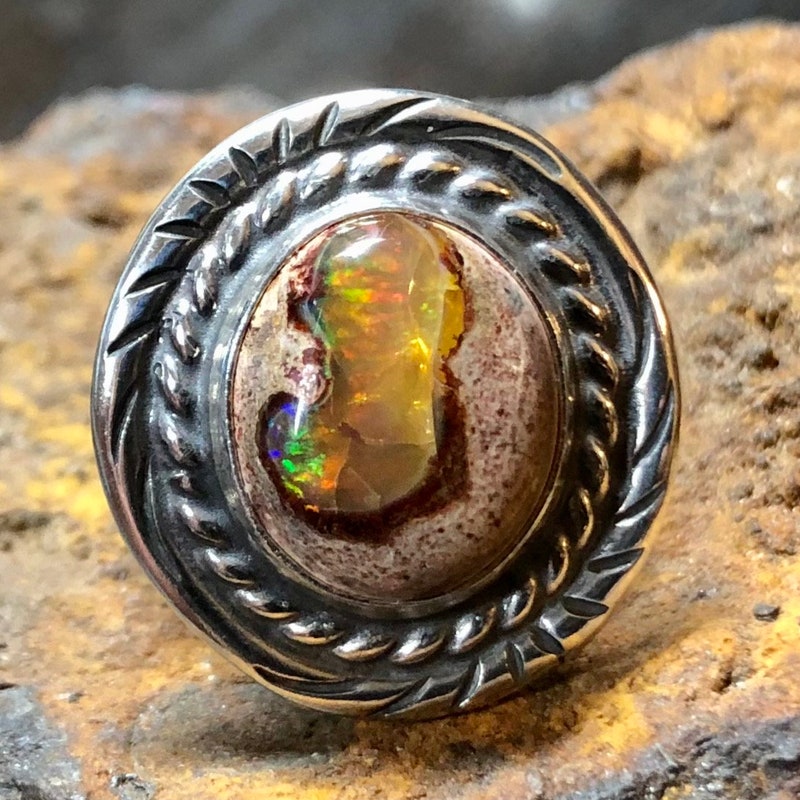 Mexican Fire Opal - Etsy