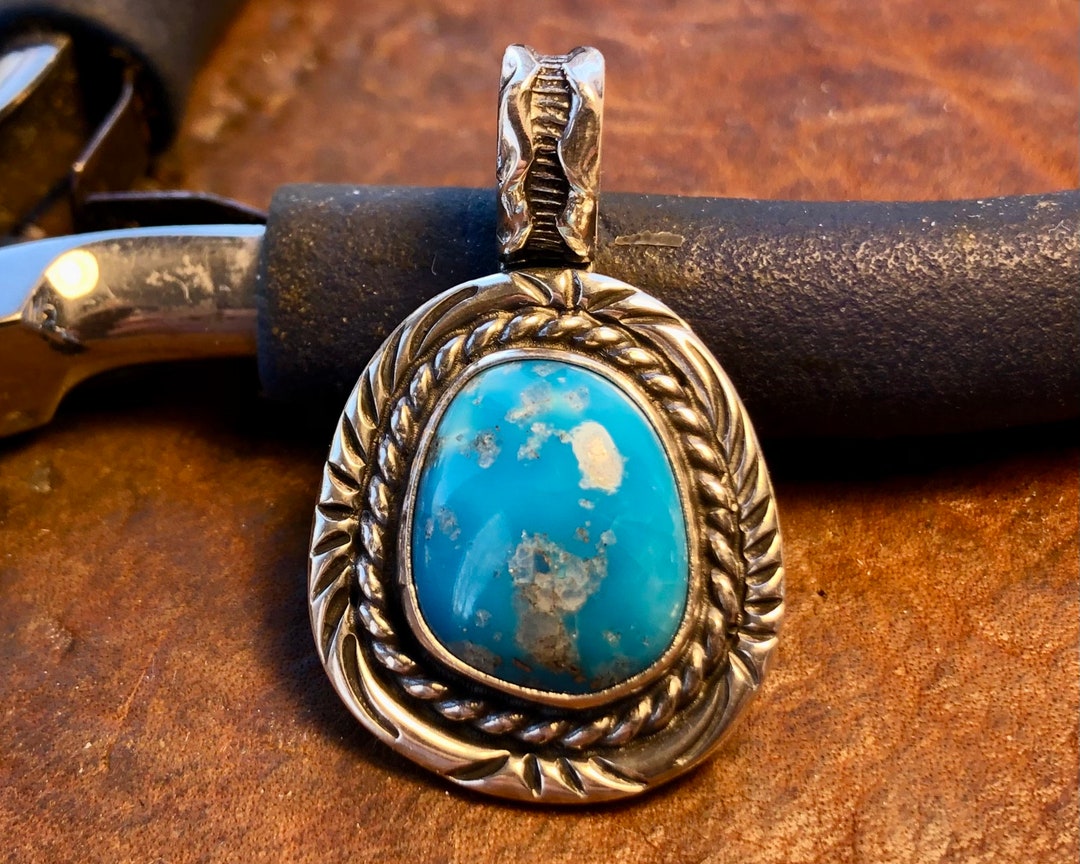 Blue Gem Quality Bisbee Blue Turquoise With Quartz Inclusions in ...