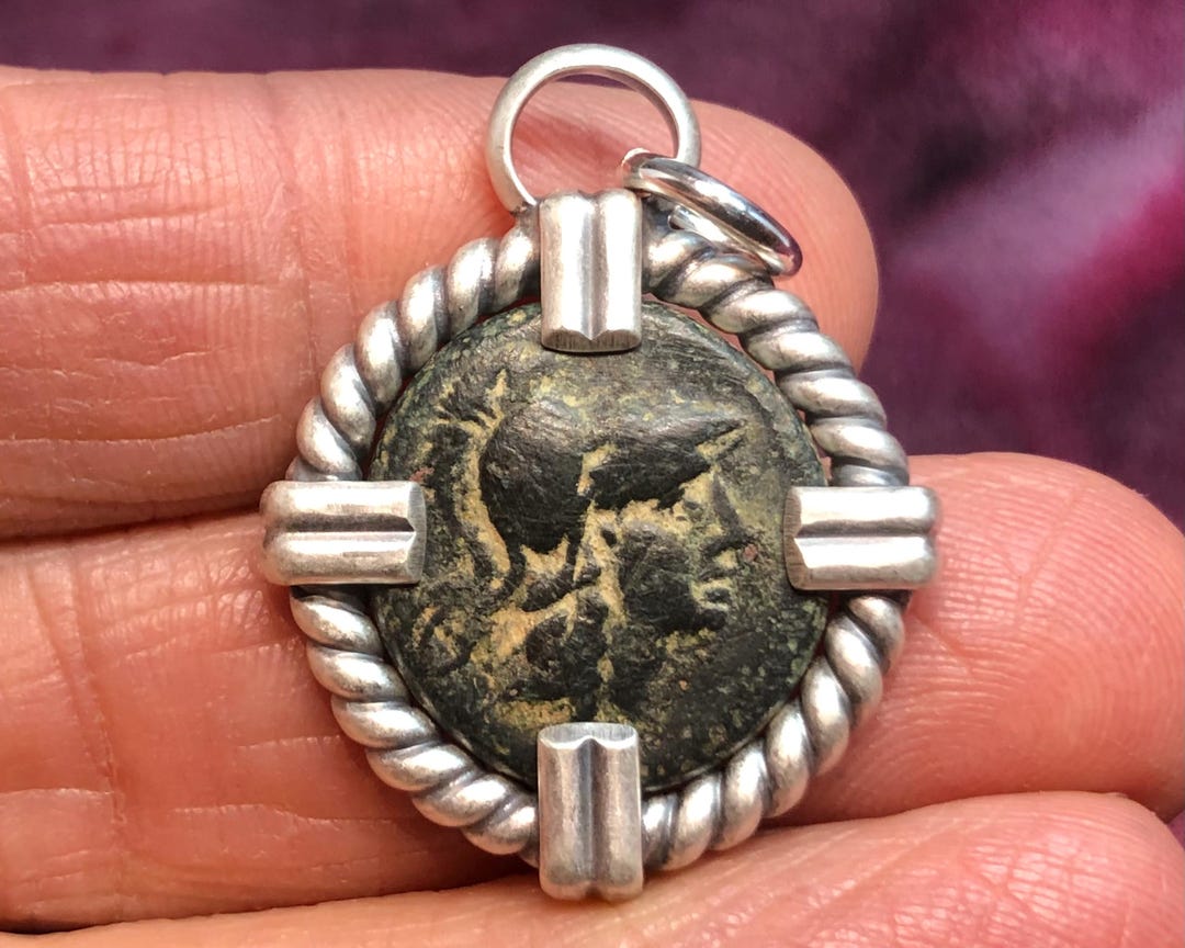 133-27 BC Athena Goddess of Wisdom, Strategy, & Crafts on Ancient Greek ...