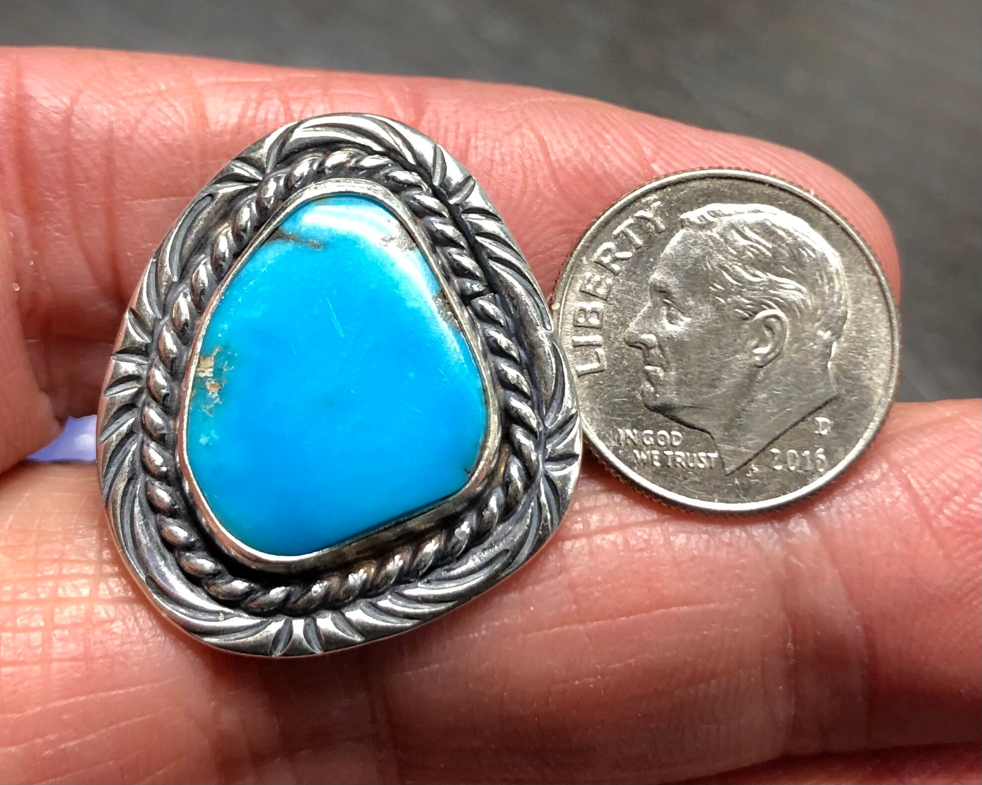 Gem Grade Bisbee Turquoise Natural top grade bright | Etsy